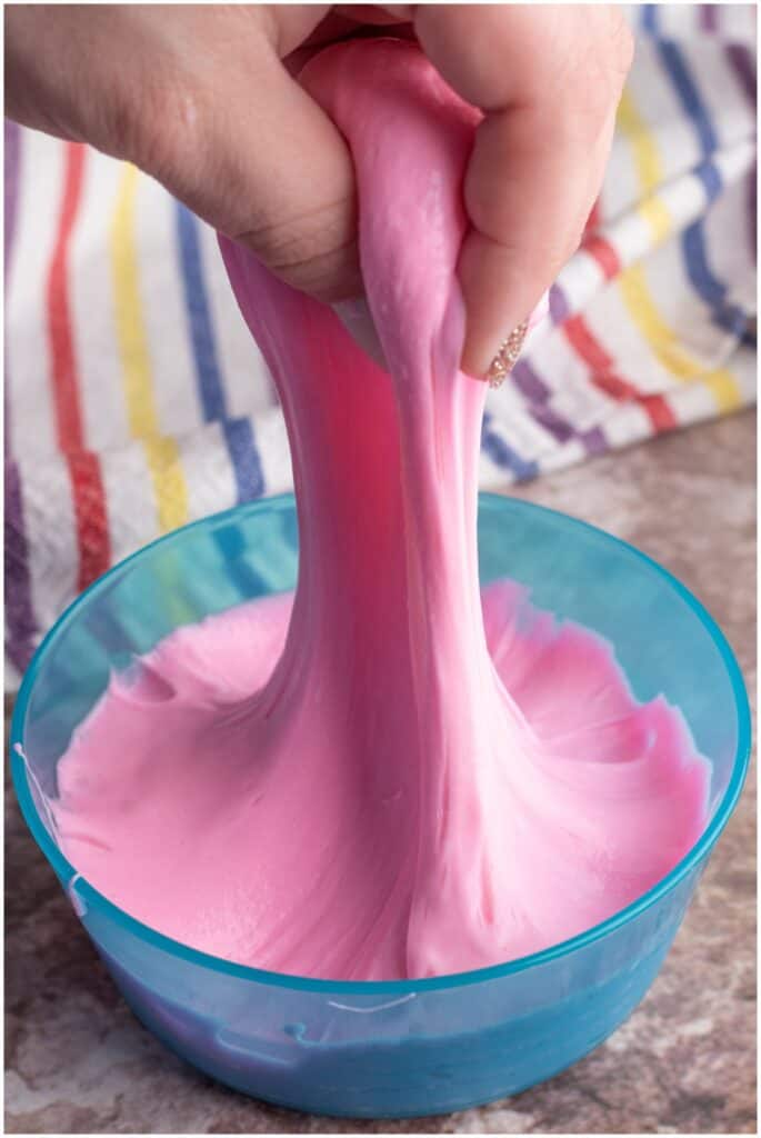 2 Ingredients Slime Sensory Recipe (Homemade Silly Putty)