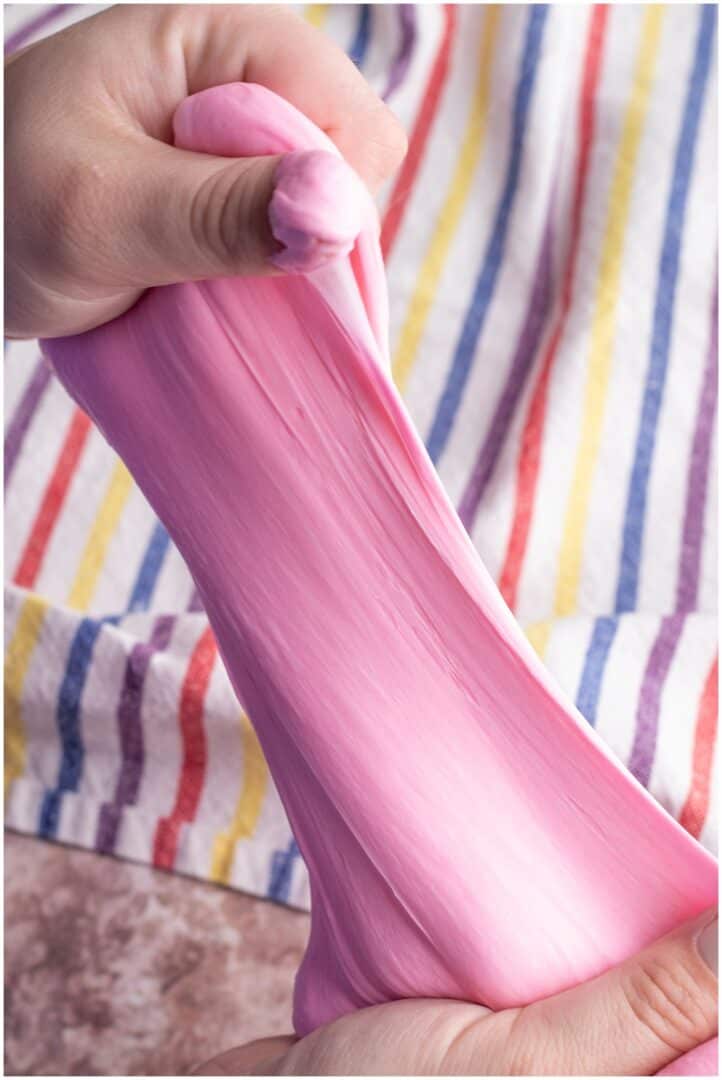 2 Ingredients Slime Sensory Recipe (Homemade Silly Putty)