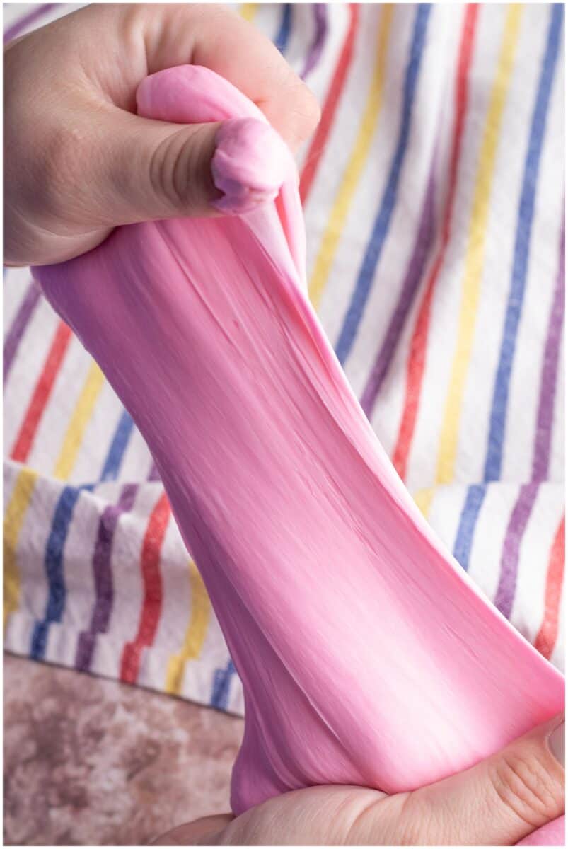 2 Ingredients Slime Sensory Recipe (Homemade Silly Putty)