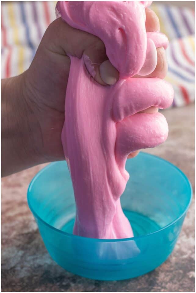 2 Ingredients Slime Sensory Recipe (Homemade Silly Putty)