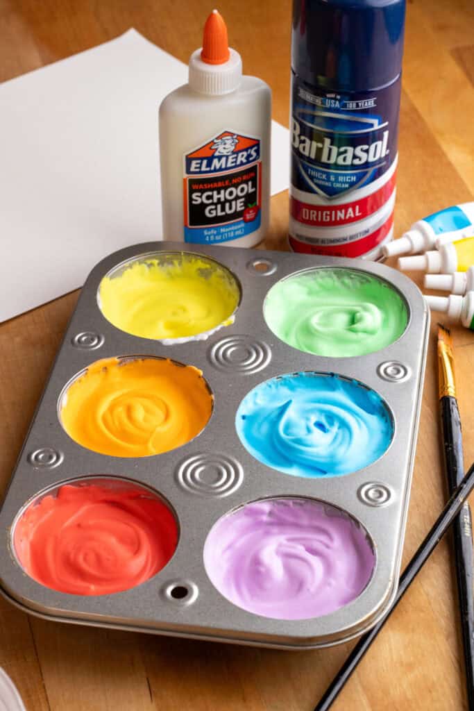 How To Make Rainbow Puffy Paint
