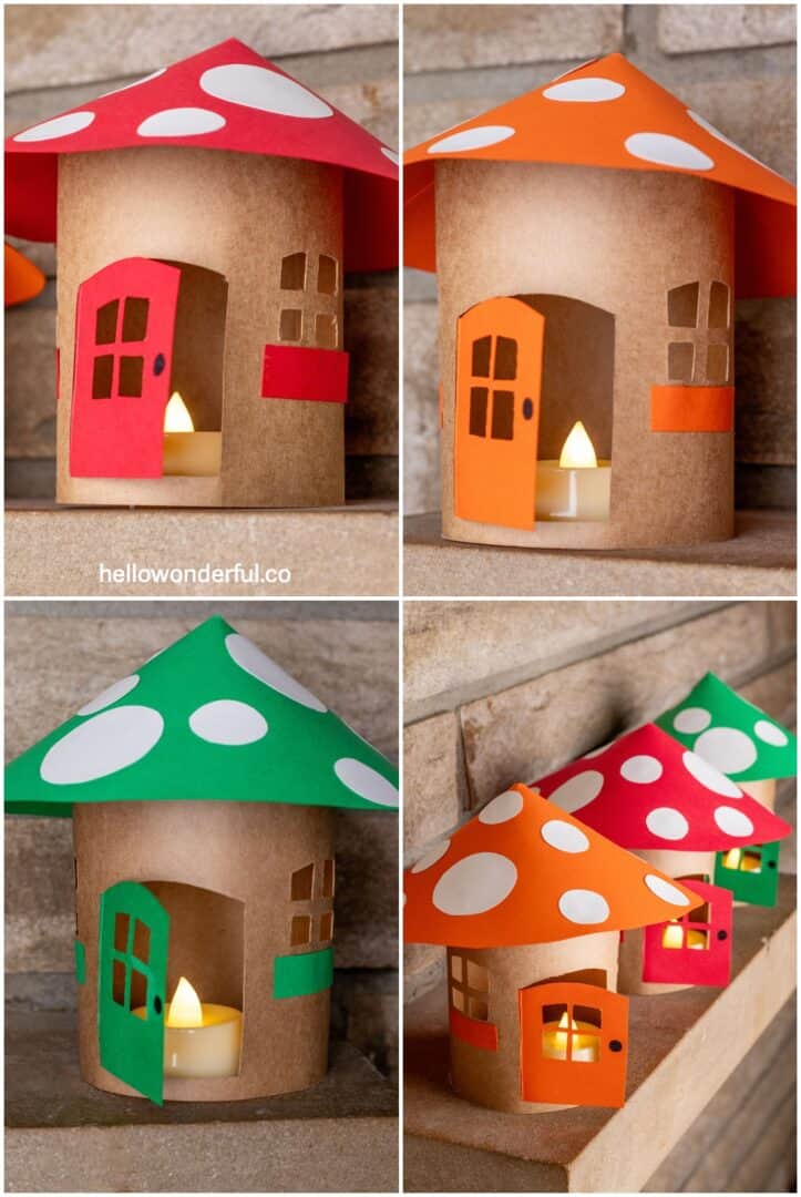 Magical Toadstool Fairy House Craft