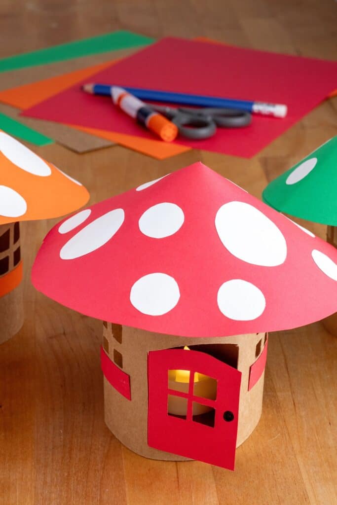 Magical Toadstool Fairy House Craft