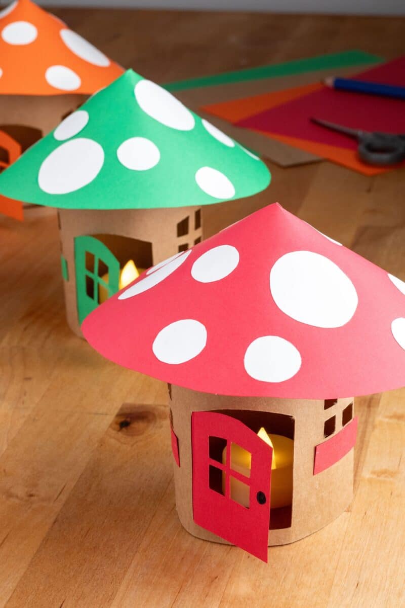 Magical Toadstool Fairy House Craft