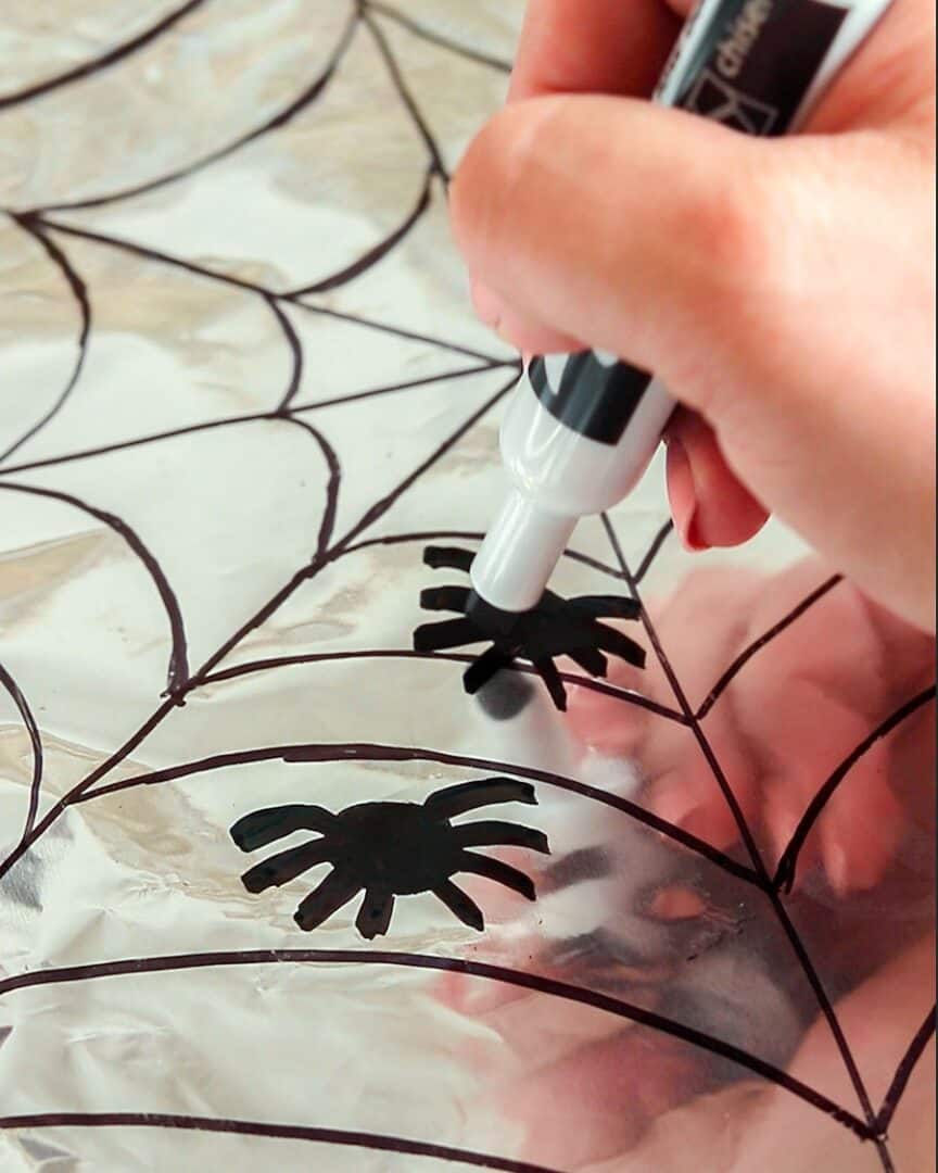 Dancing Spiders Dry Erase Experiment