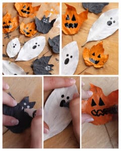 Spooky Fun Halloween Leaf Craft