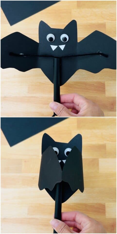 Flying Bat Craft With Printable Template