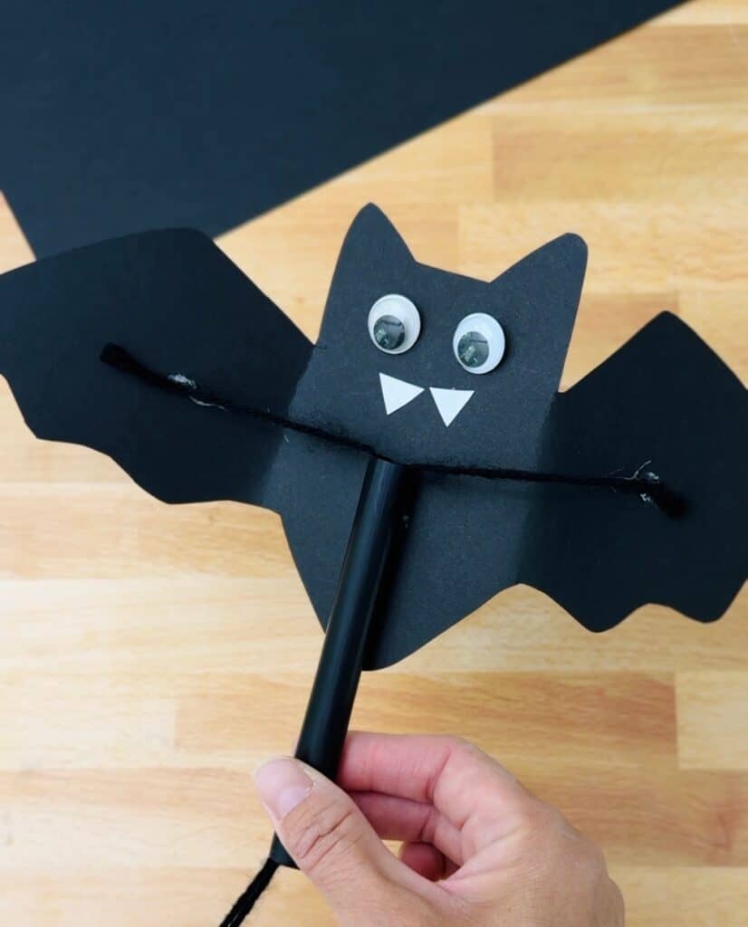 Flying Bat Craft With Printable Template