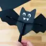 Flying Bat Craft With Printable Template