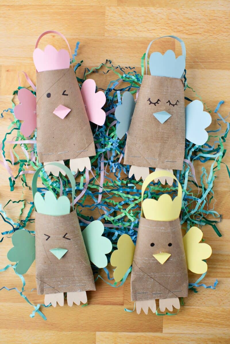 Paper Roll Chicks – A Fun And Easy Easter Craft