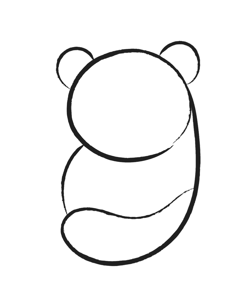 How to Draw a Panda - With Printable Guide - hello, Wonderful