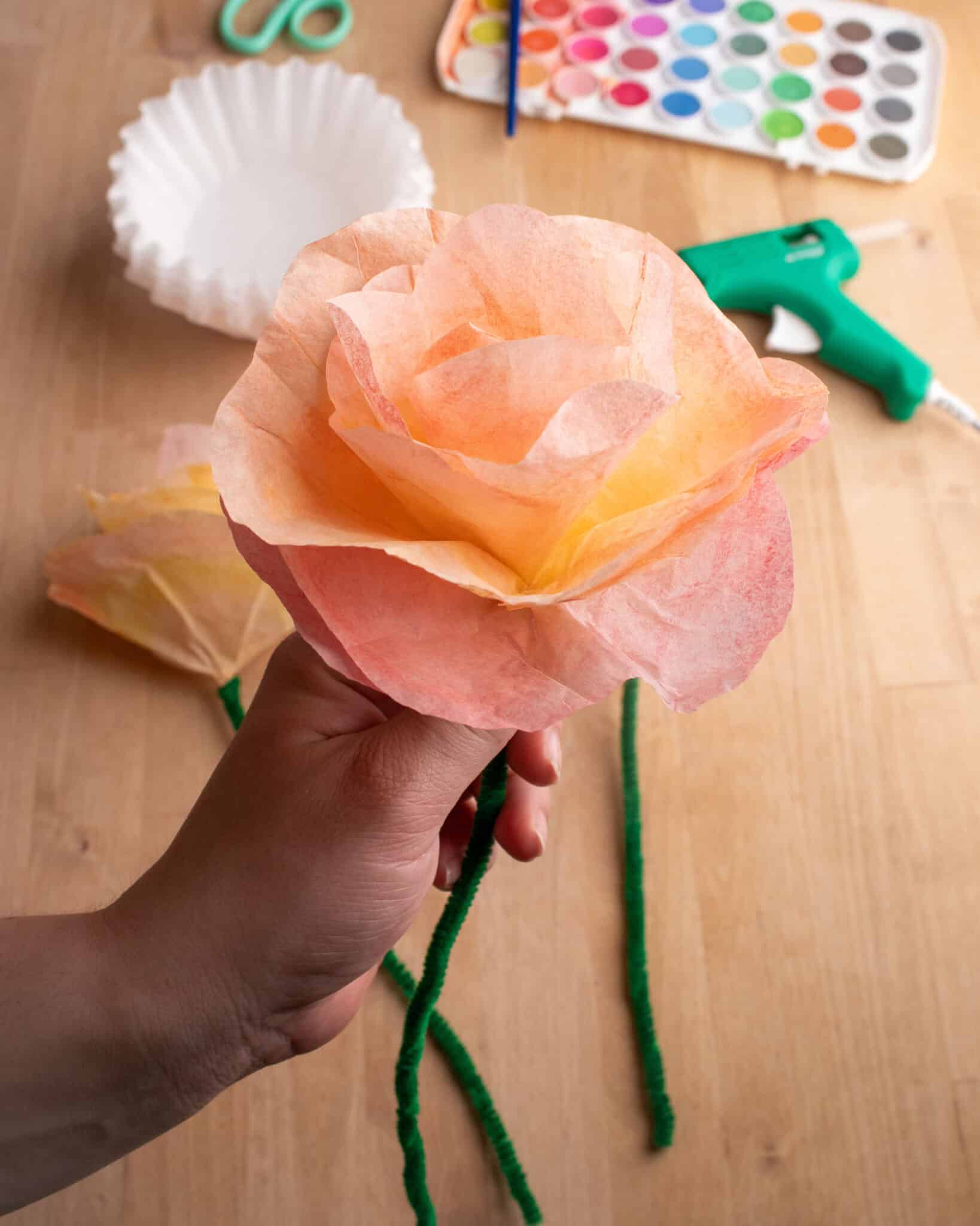How to Make Beautiful Coffee Filter Flowers