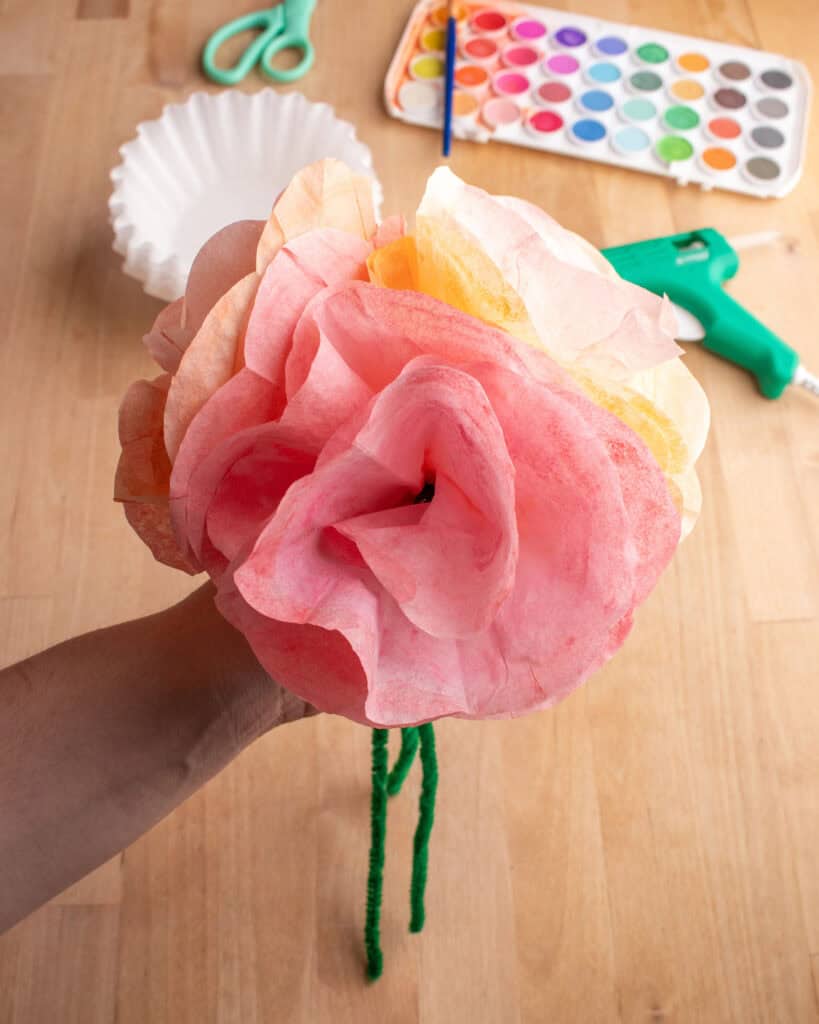 How to Make Beautiful Coffee Filter Flowers