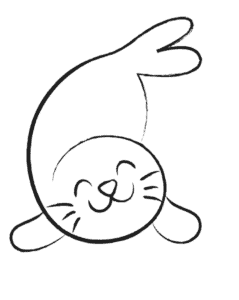 How to Draw a Seal - With Printable Guide
