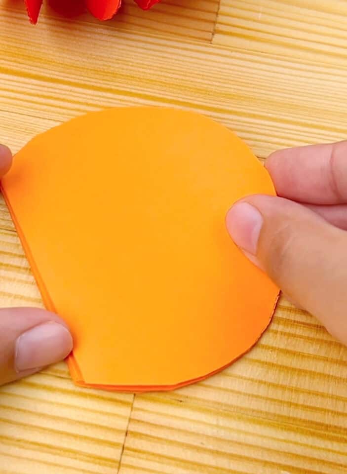Easy Paper Pumpkin Craft With Printable Template