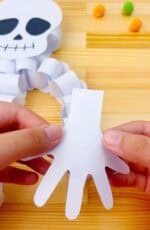 Easy Paper Skeleton Craft for Kids - Free Printable Template
