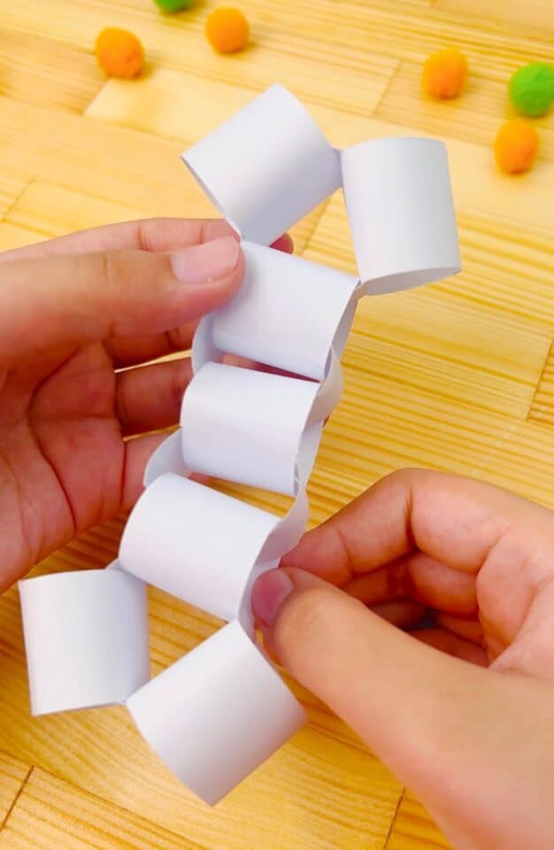 Easy Paper Skeleton Craft for Kids - Free Printable Template