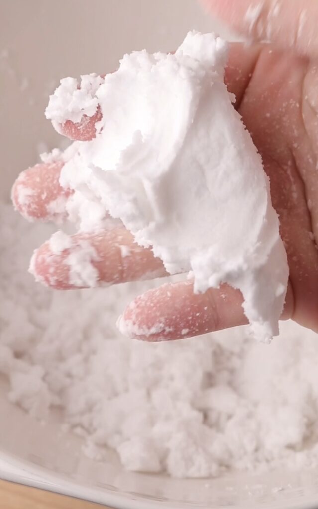Super Easy 2 Ingredients DIY Snow