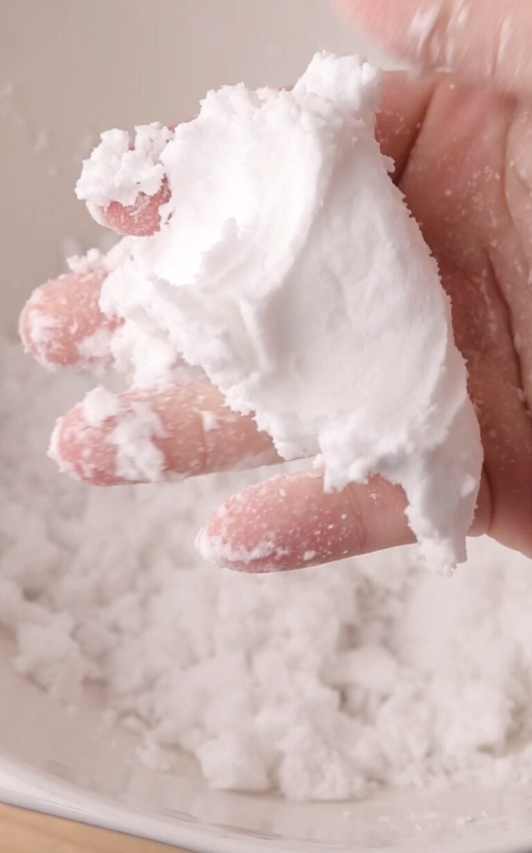 Super Easy 2 Ingredients DIY Snow