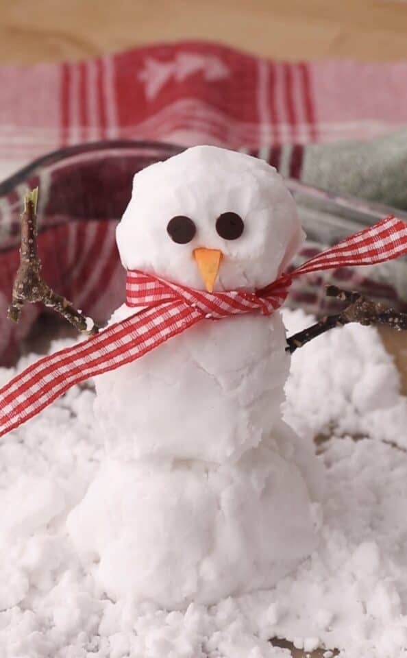 Super Easy 2 Ingredients DIY Snow