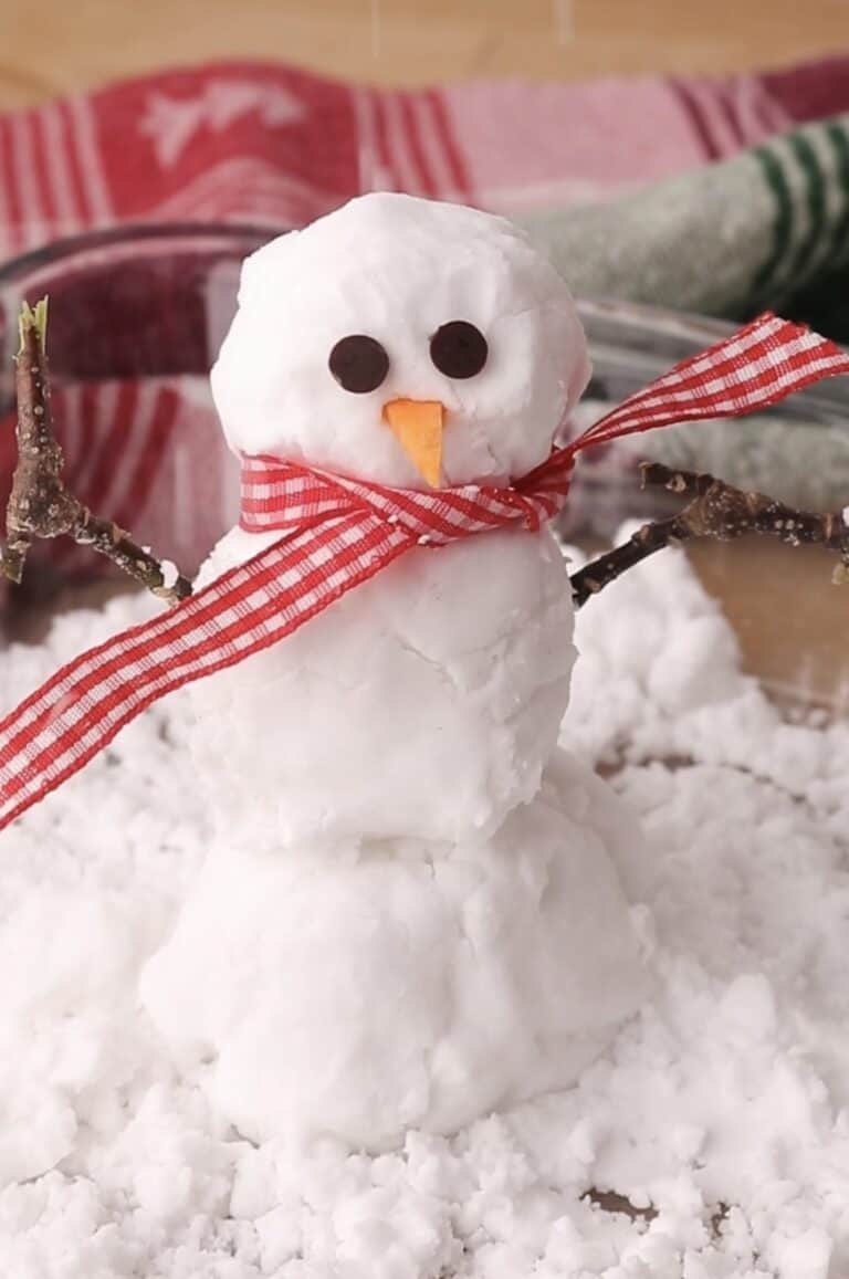 Super Easy 2 Ingredients DIY Snow